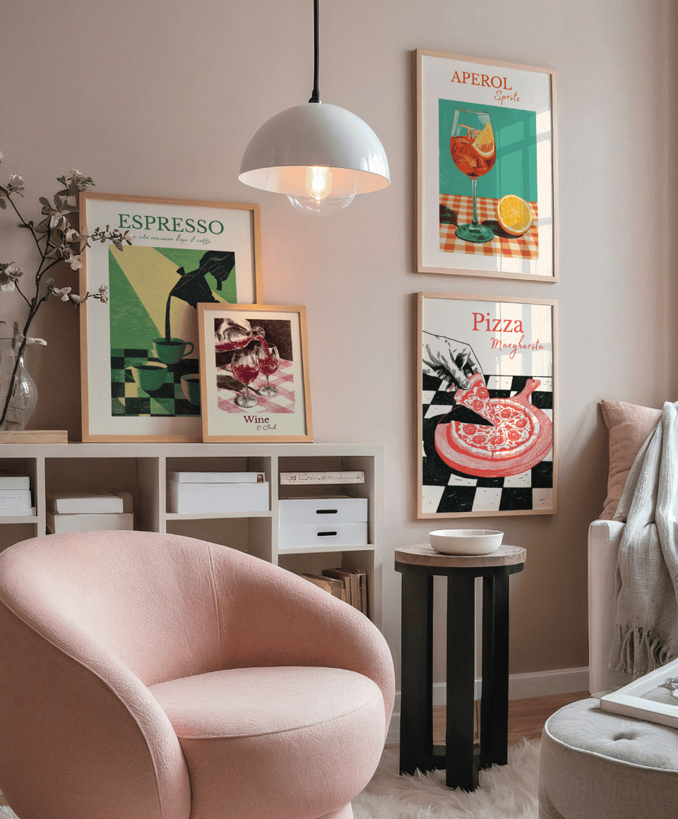 Kulinarische Momente Poster | Wanddeko & Kunstdrucke